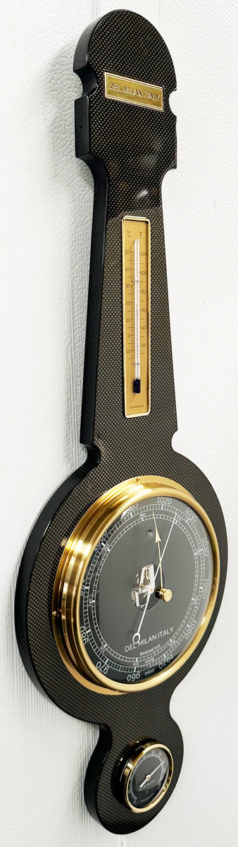 Del Milan Italy Wall Barometer, Thermometer & Hygrometer | Adelaide Clocks