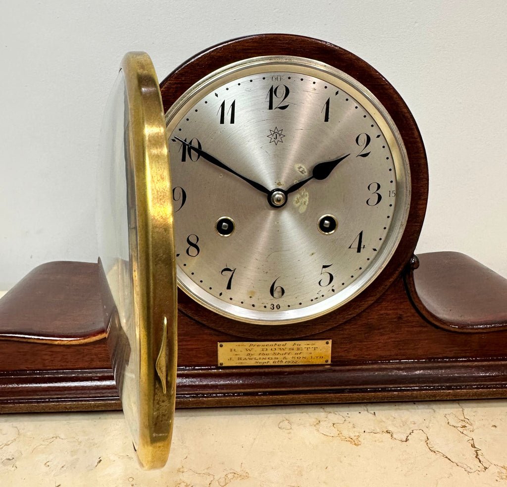 Vintage Art Deco Junghans Hammer on Coil Chime Mantel Clock | Adelaide ...