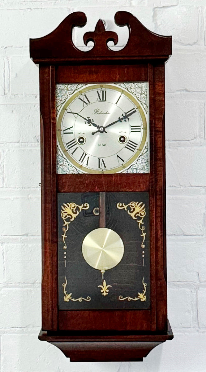 Vintage Belvedere 31 Day Hammer Chime Wall Clock | Adelaide Clocks