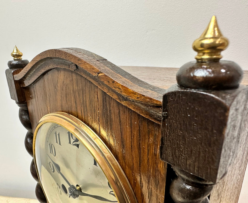 Antique Knightsbridge S.A. Hammer on Coil Chime Mantel Clock | Adelaide ...