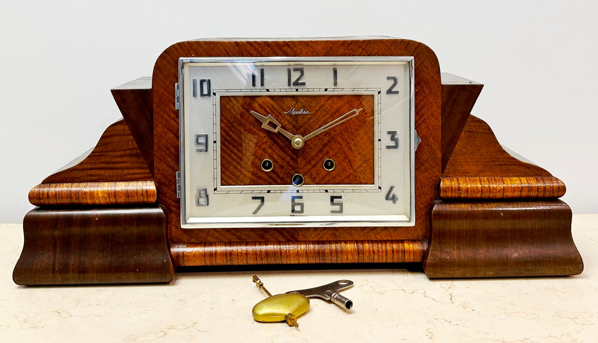 Vintage German Mauthe Westminster Chime Mantel Clock | Adelaide Clocks