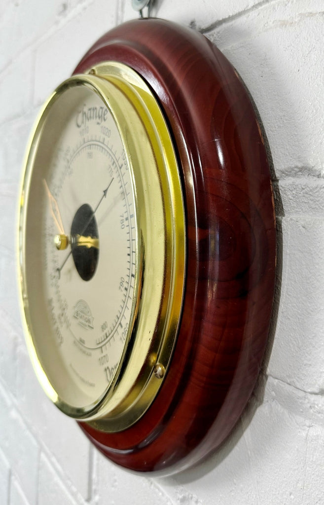 Vintage French Made Victoria Station London Wall Barometer | Adelaide ...