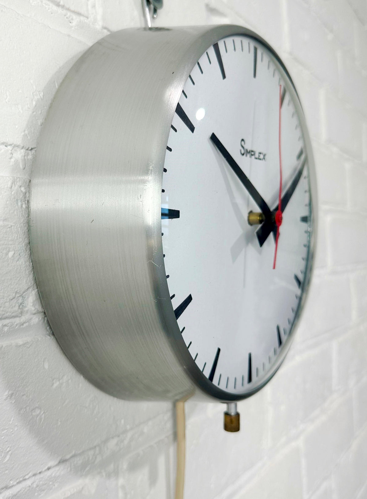 Vintage SIMPLEX Electric Wall School Clock | Adelaide Clocks