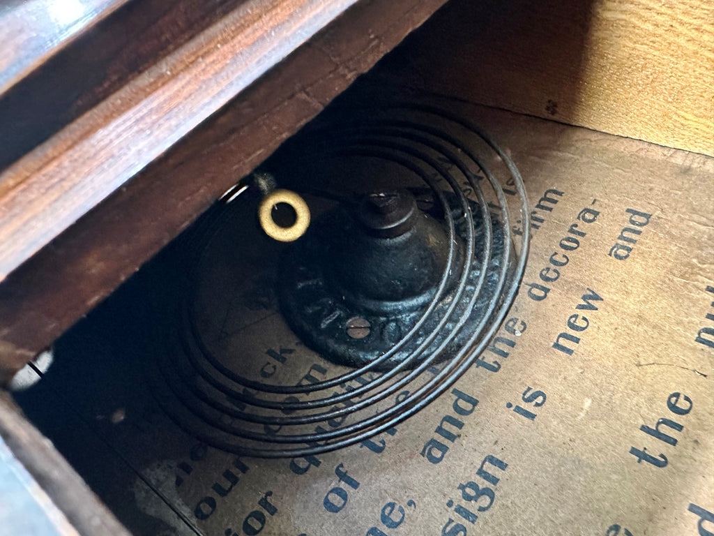 Antique Original MEIJI Pendulum Chime Wall Clock | Adelaide Clocks