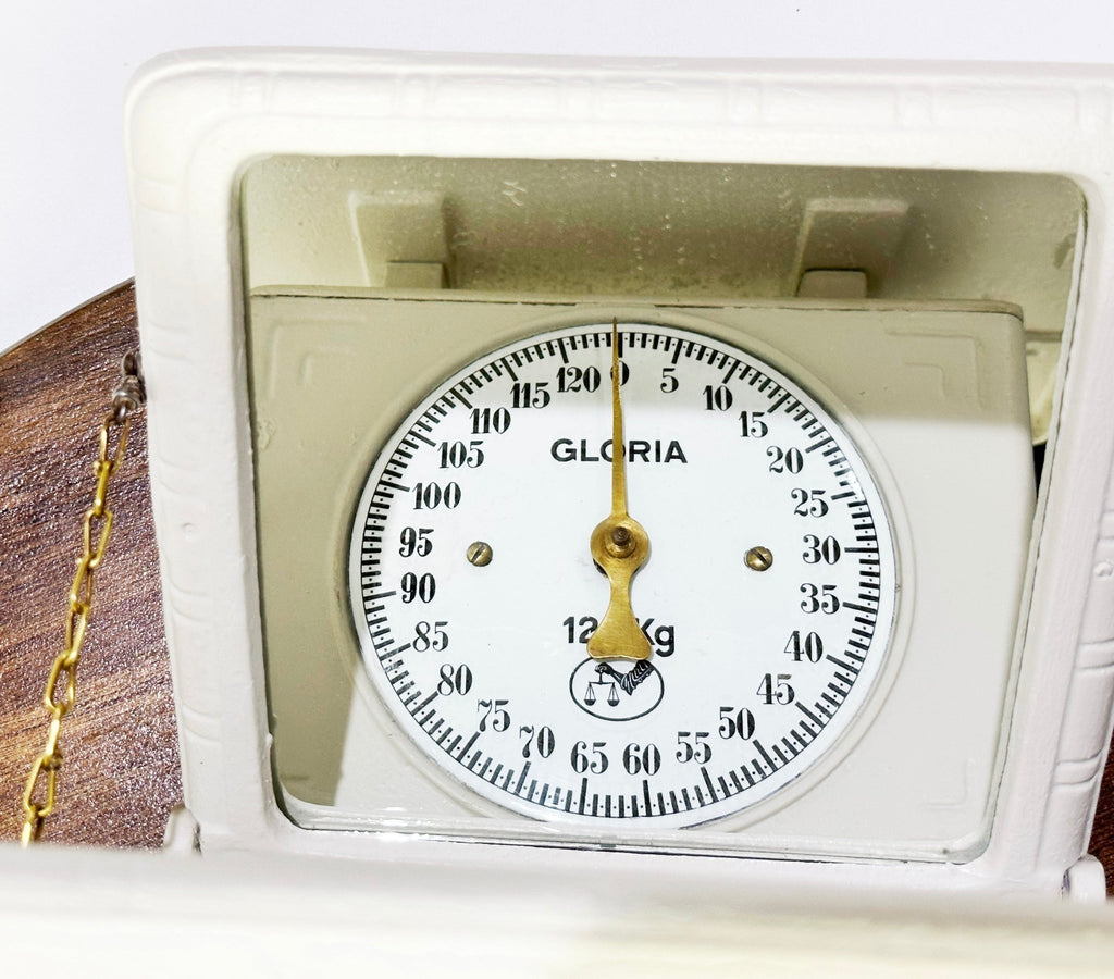 Antique Cast Iron GLORIA Medical Doctor Scale | Adelaide Clocks