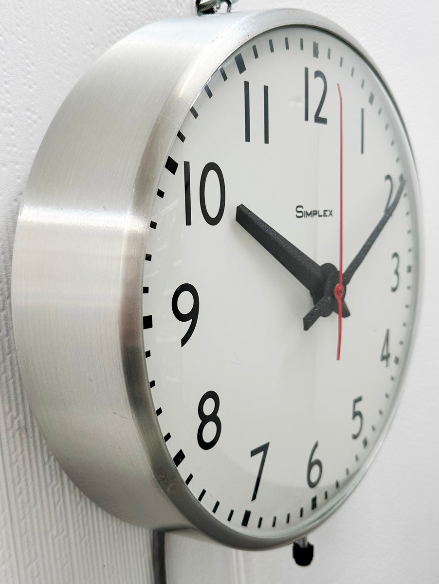 Vintage SIMPLEX Electric Wall School Clock | Adelaide Clocks