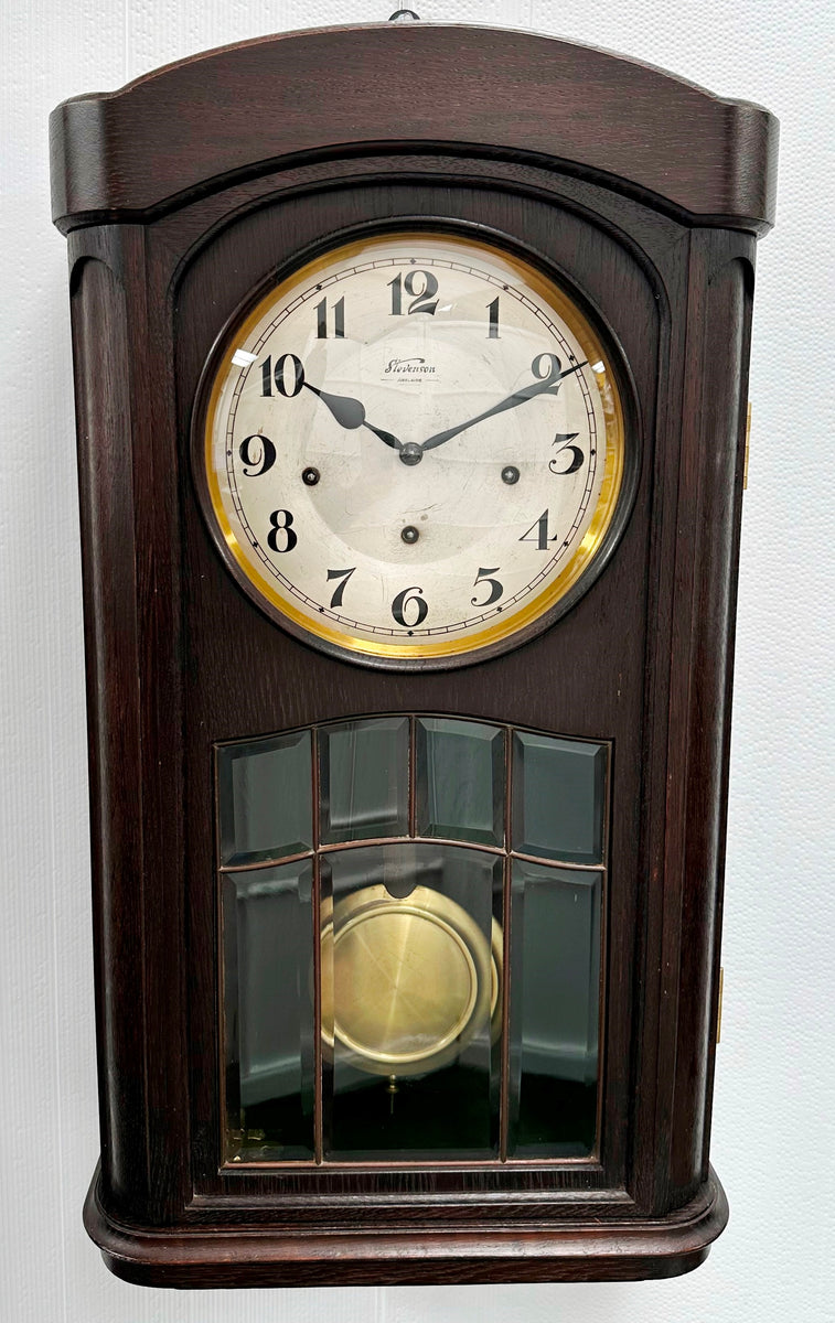 Antique German DRGM Westminster Chime Wall Clock | Adelaide Clocks