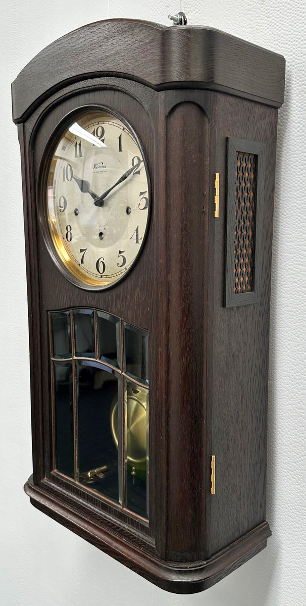 Antique German DRGM Westminster Chime Wall Clock | Adelaide Clocks