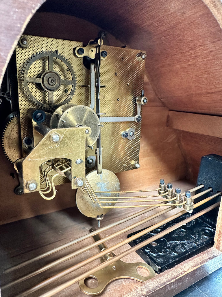 Vintage HAC Westminster Hammer Chime Mantel Clock | Adelaide Clocks