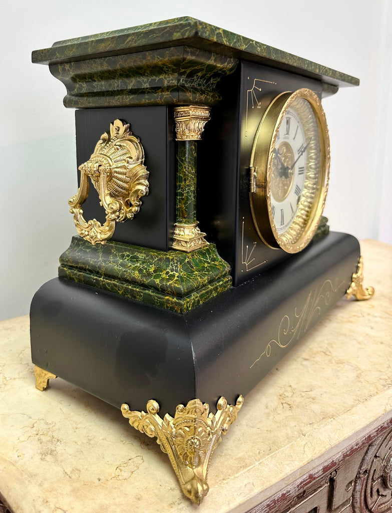 Antique WELCH Chime Mantel Clock | Adelaide Clocks