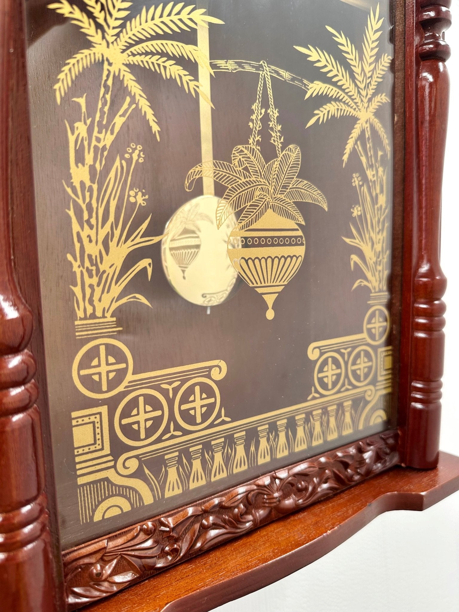 Vintage Golden Bim Bam Battery Wall Clock | Adelaide Clocks