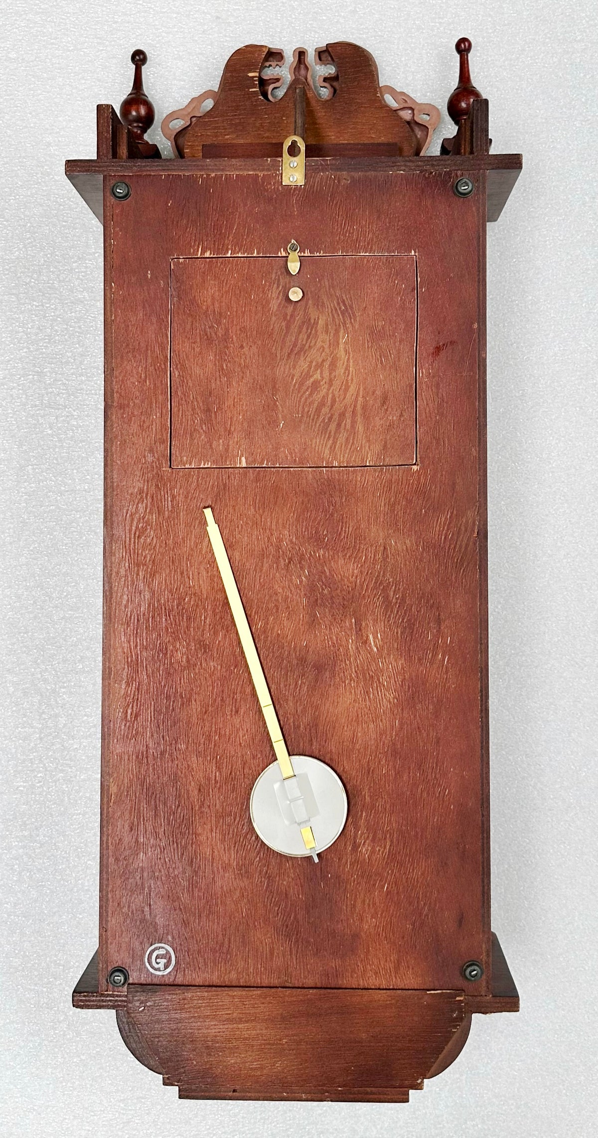 Vintage Golden Bim Bam Battery Wall Clock | Adelaide Clocks