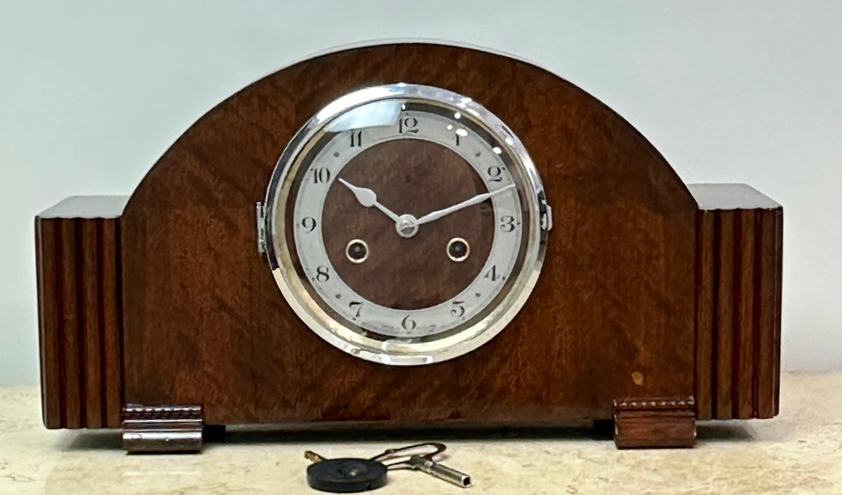 Original Vintage Enfield Hammer Chime Mantel Clock | Adelaide Clocks