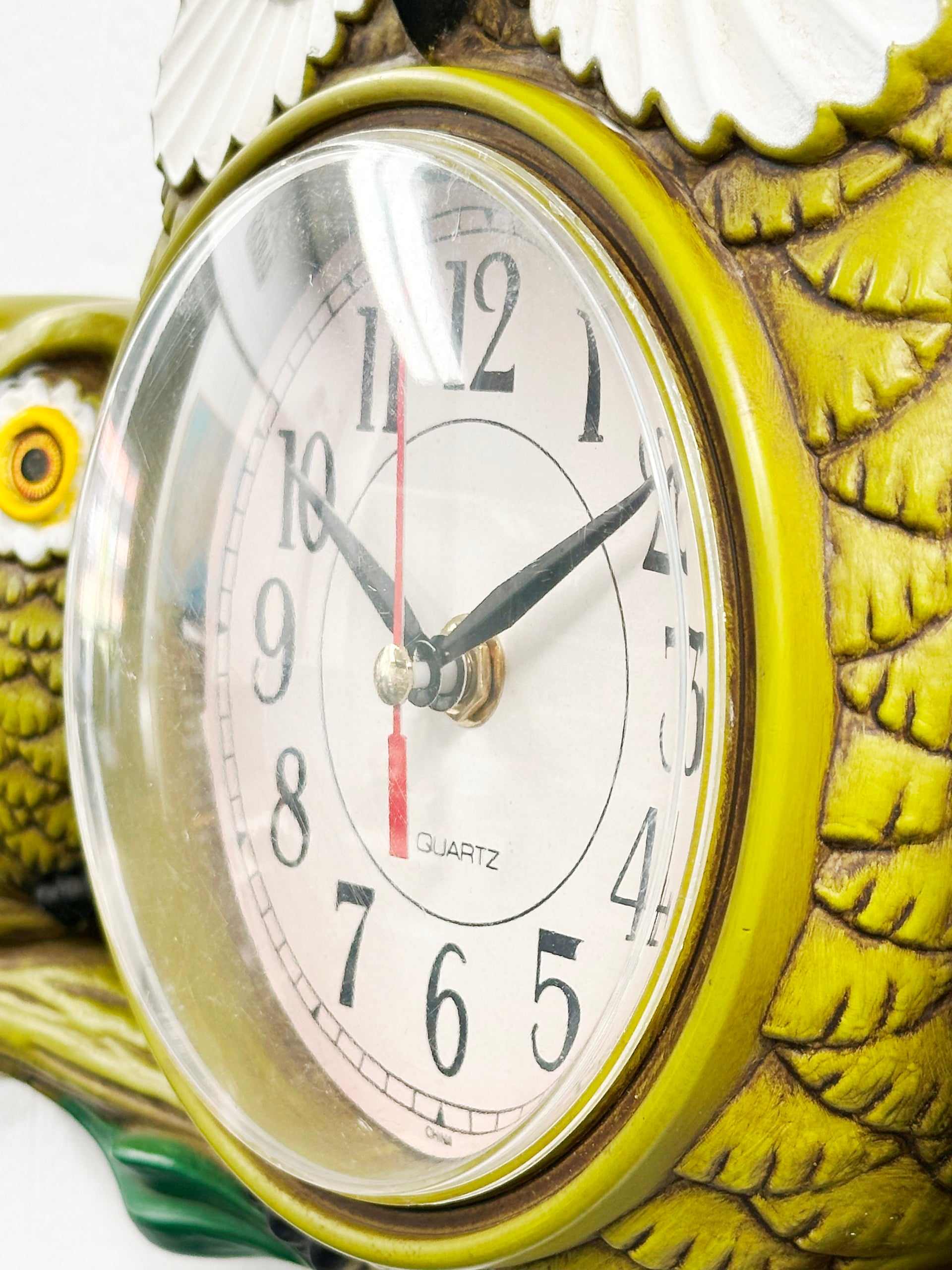 Vintage Trio Owl Eye Moving Pendulum Kitchen Wall Clock | Adelaide Clocks