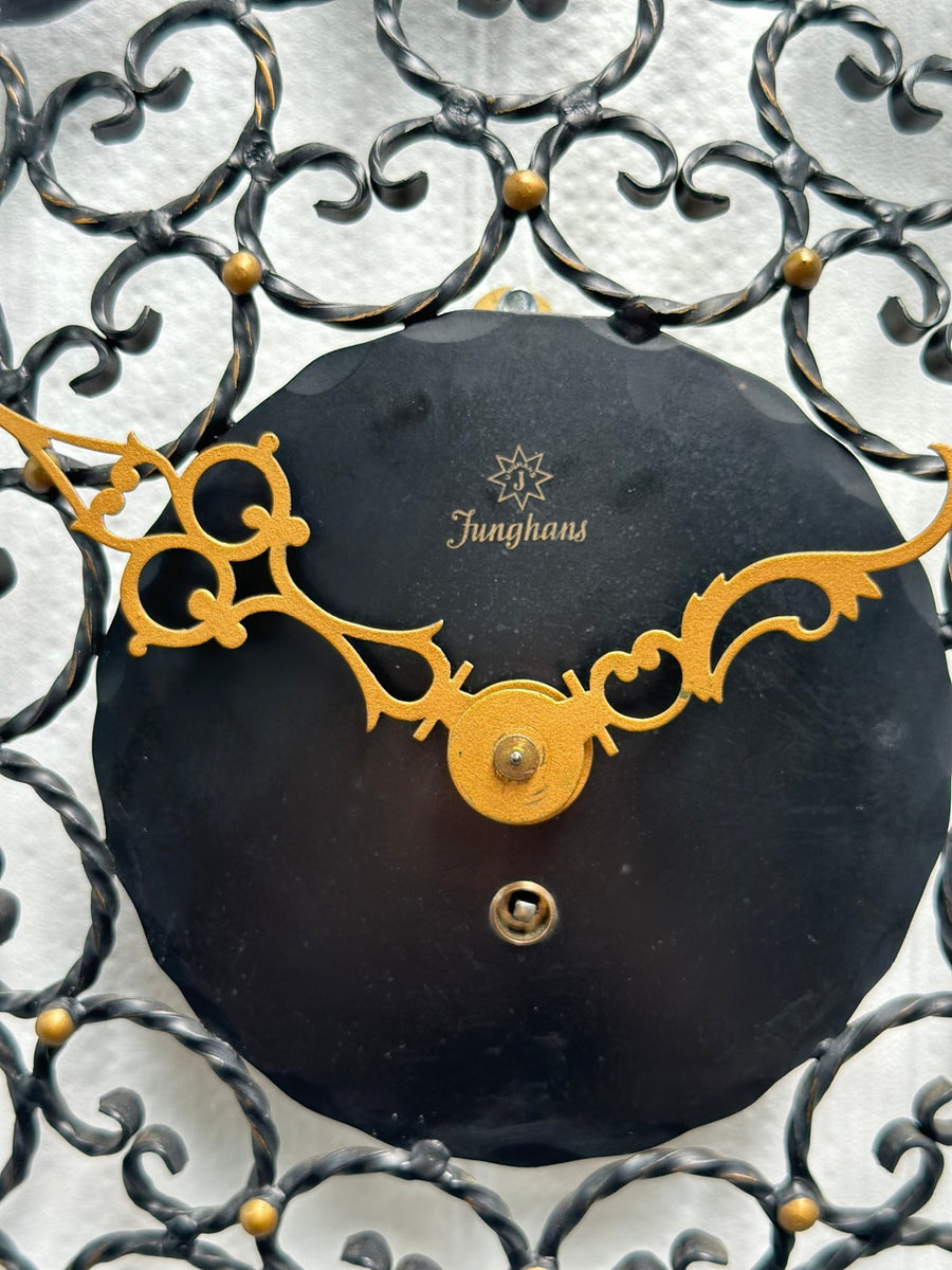 Vintage Starburst Junghans German Wall Clock | Adelaide Clocks