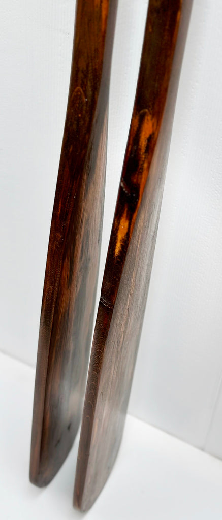 Vintage Wooden Paddle Canoe Boat Row Oars | Adelaide Clocks