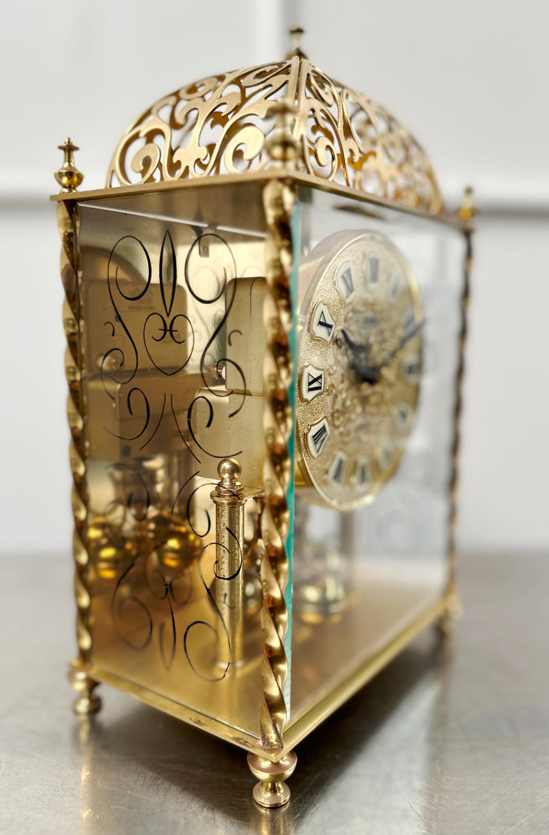 Vintage Haller Quartz Pendulum Mantel Clock | Adelaide Clocks