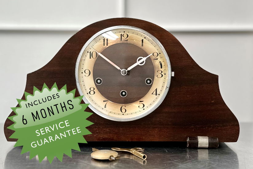 Vintage HAC Westminster Hammer Chime Mantel Clock | Adelaide Clocks