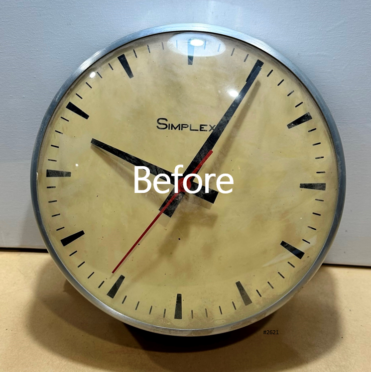 Vintage SIMPLEX Electric Wall School Clock | Adelaide Clocks