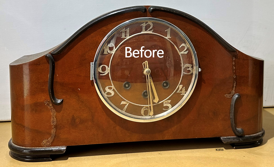 Vintage FMS Westminster Hammer Chime Mantel Clock | Adelaide Clocks