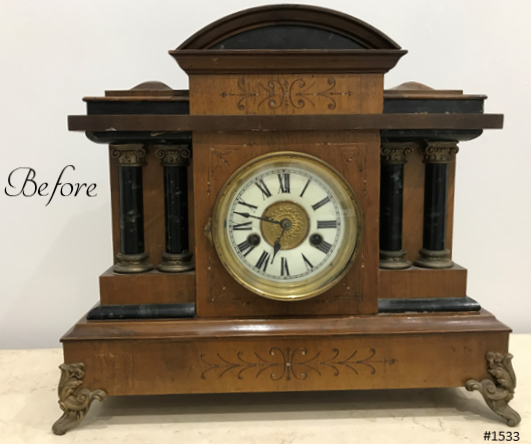Antique HAC Mantel Clock | Adelaide Clocks