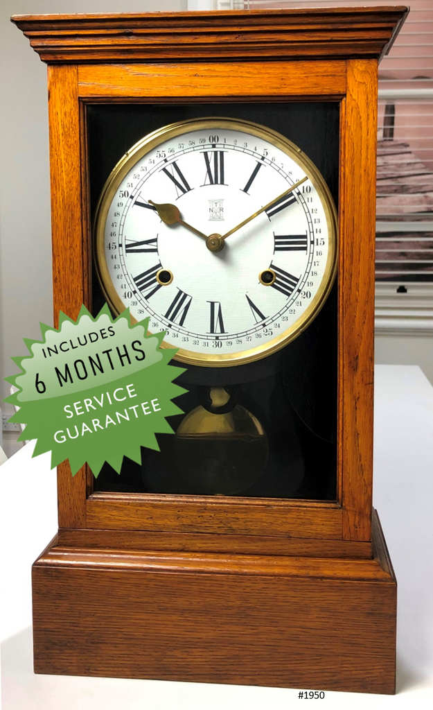 Antique Industrial Time Stamp Recorder Mantel Clock | Adelaide Clocks