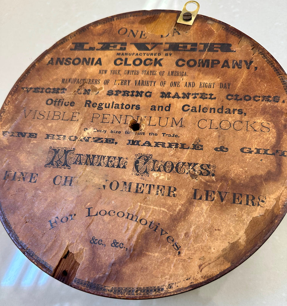 Antique Ansonia Cable Lever Wall Clock | Adelaide Clocks
