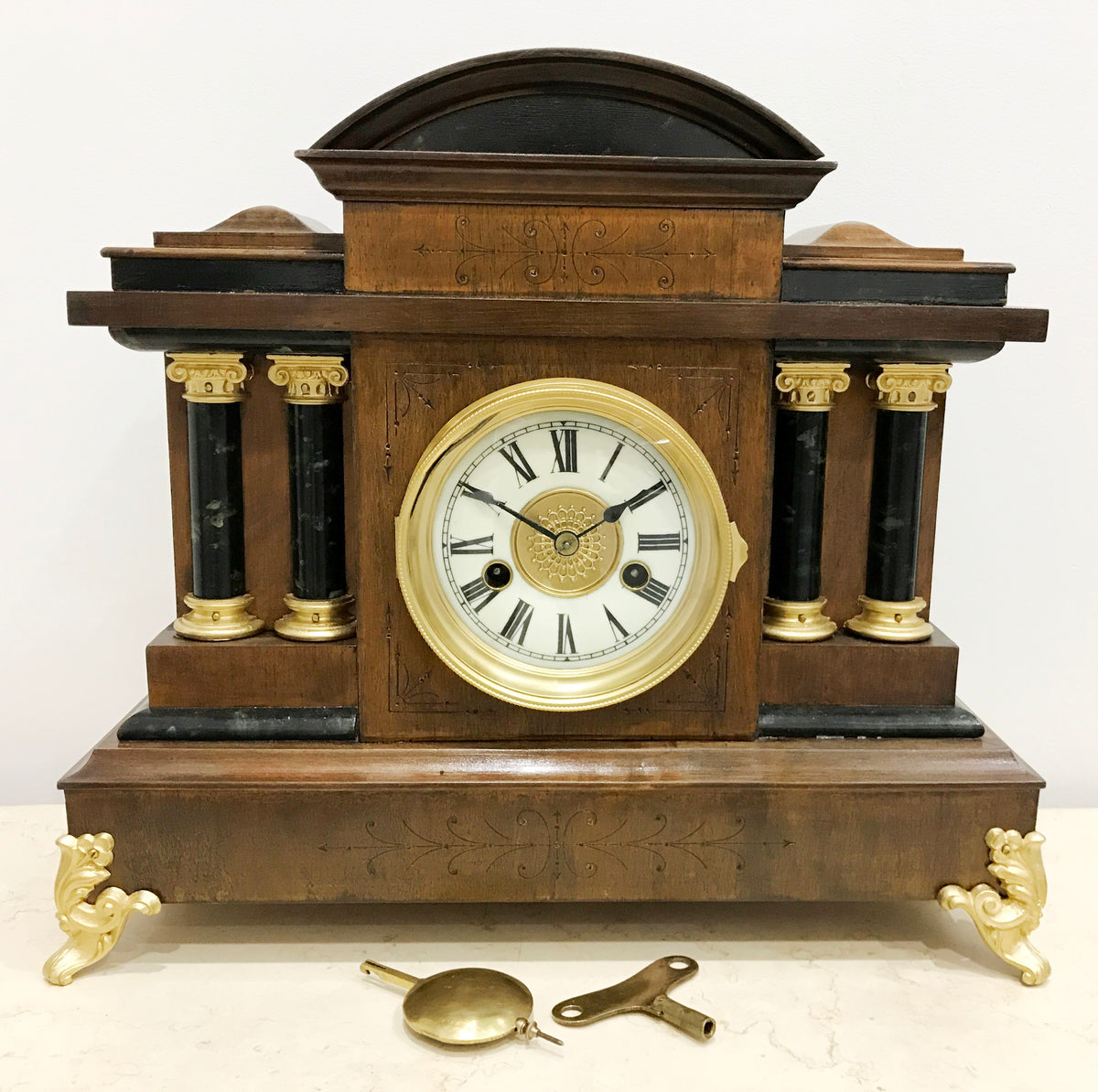 Antique HAC Mantel Clock | Adelaide Clocks
