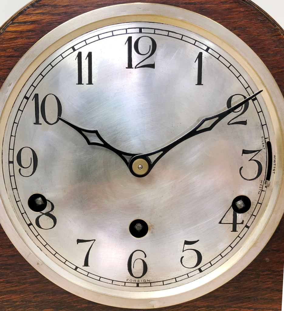 Vintage HALLER West & Whitt Chime Foreign Mantel Clock | Adelaide Clocks