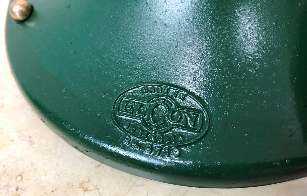 Vintage AUSTRALIAN Cast Iron ELCON Brass Fan | Adelaide Clocks