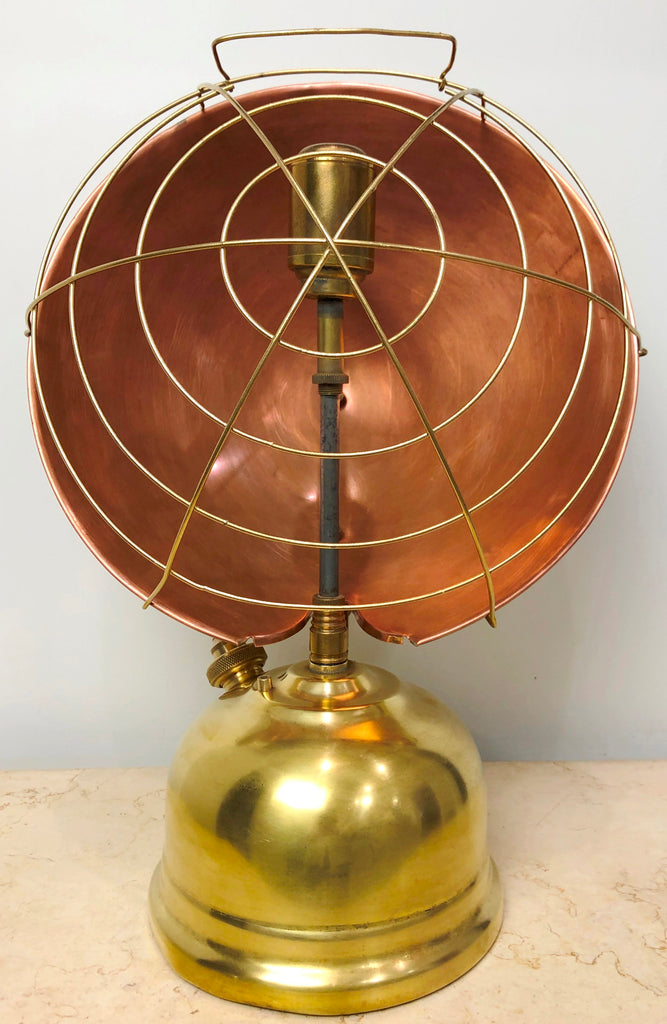 Vintage Brass and Copper TILLEY Radiator Lamp | Adelaide Clocks