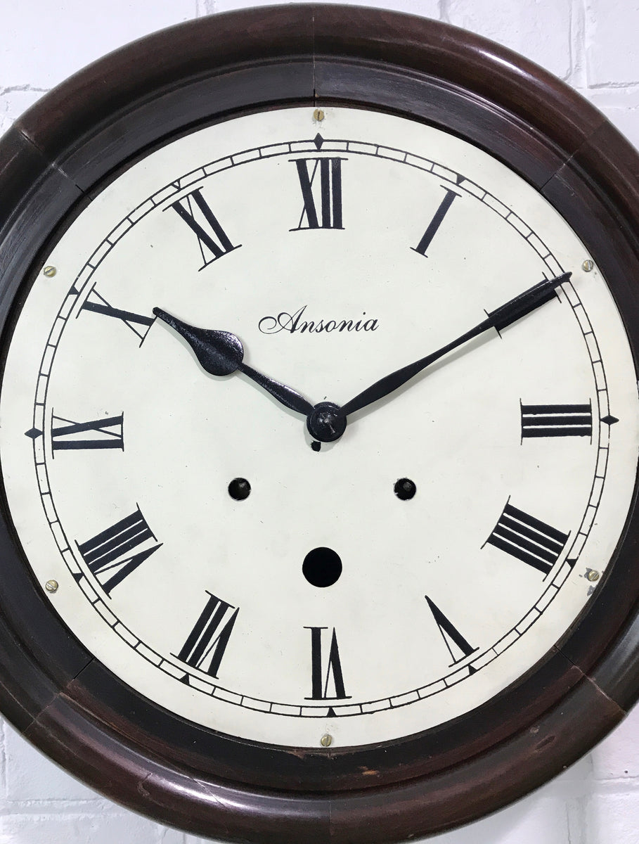Antique ANSONIA Station Clock | Adelaide Clocks
