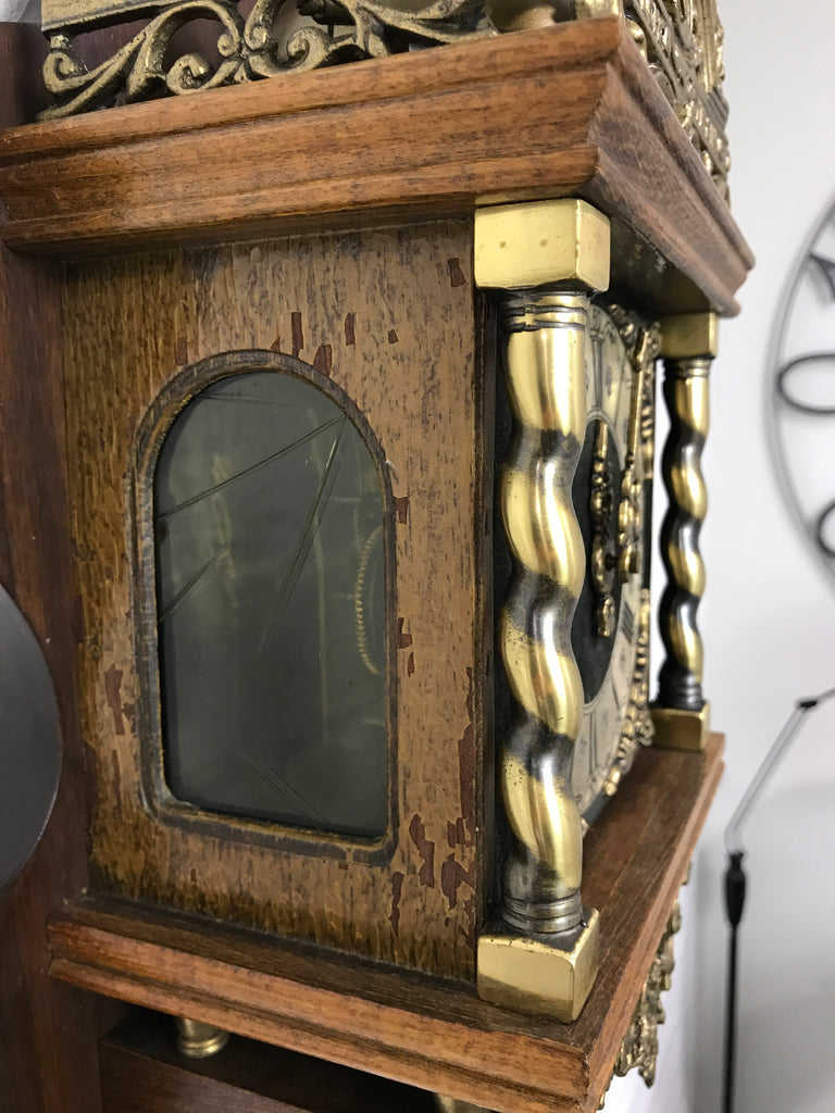 Vintage Atlas Dutch Wall Clock | Adelaide Clocks