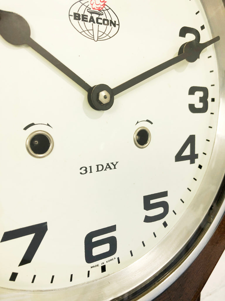 Vintage 31 Day BEACON Wall Clock | Adelaide Clocks