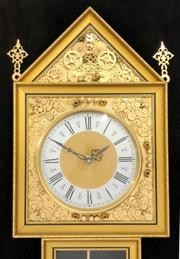 Vintage Handmade HICKORY DOCK Battery Grand Style Wall Clock | Adelaide ...