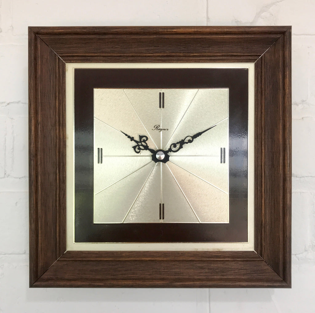 Vintage RAYNOR Battery Wall Clock | Adelaide Clocks