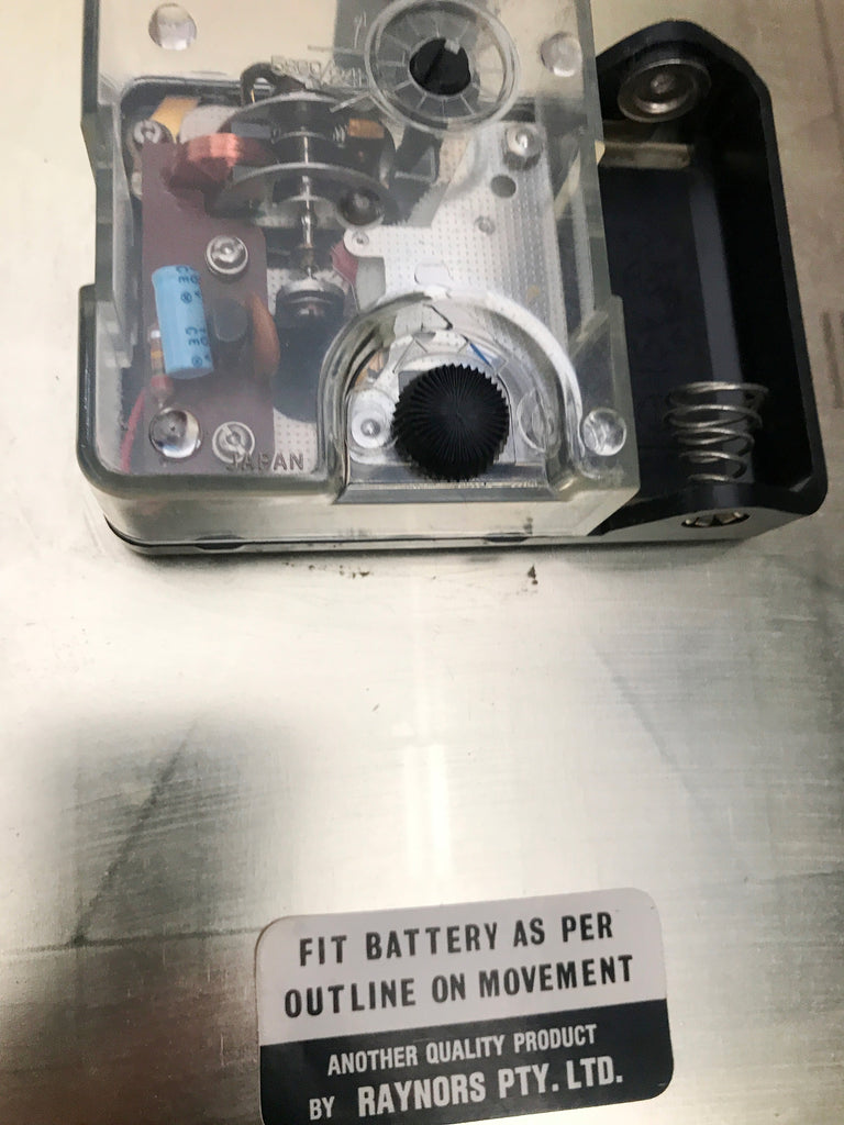 Vintage RAYNOR Battery Wall Clock | Adelaide Clocks