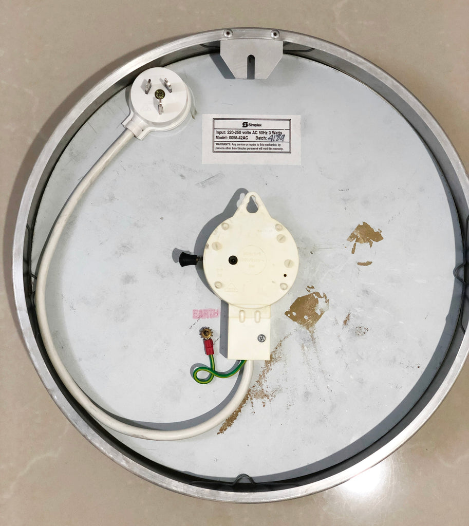 Vintage SIMPLEX Electric Wall School Clock | Adelaide Clocks