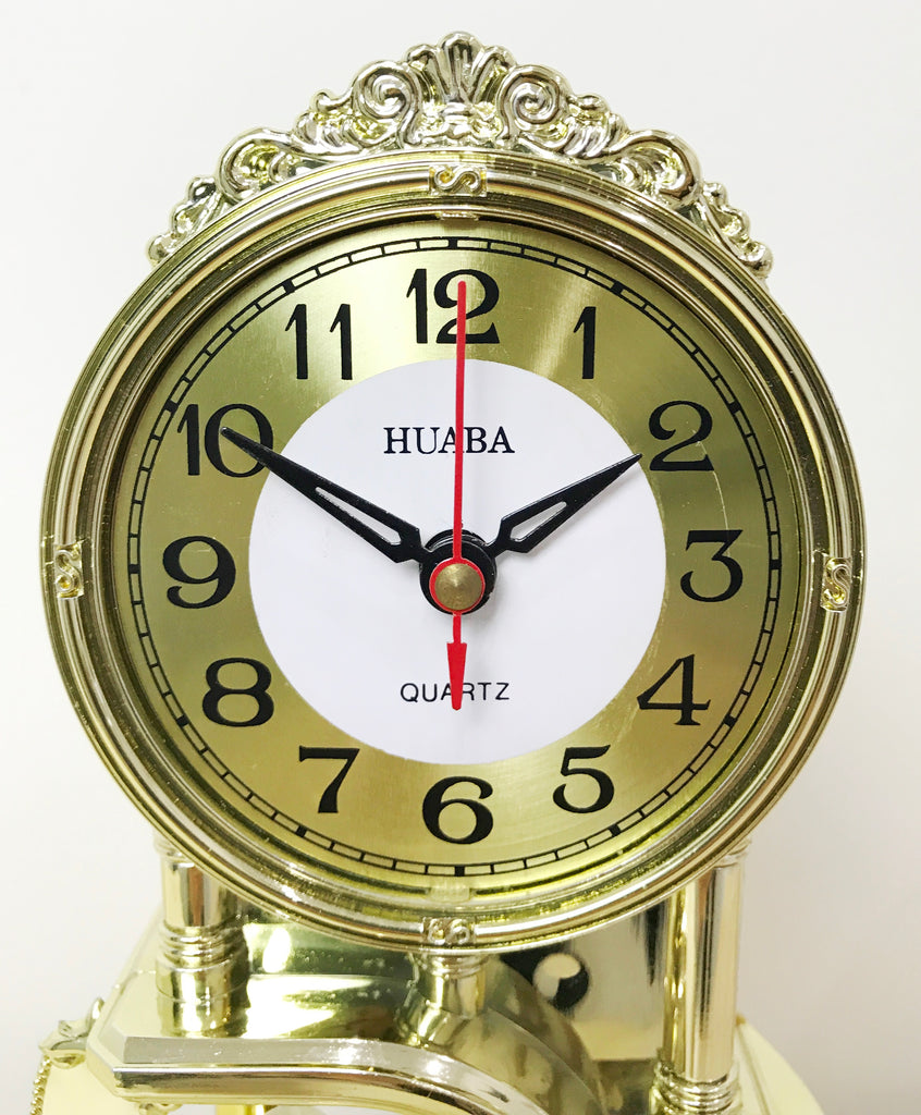 Vintage Huaba Quartz Dome Mantel Clock | Adelaide Clocks