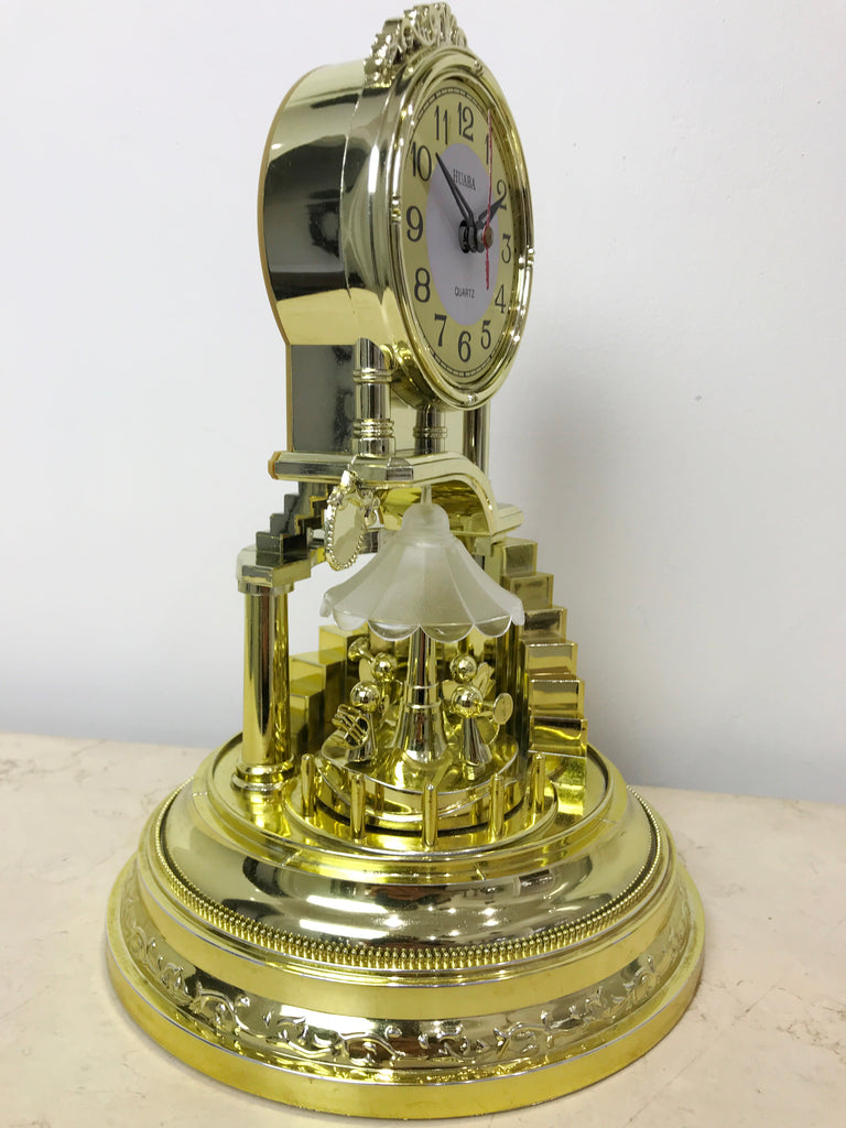 Vintage Huaba Quartz Dome Mantel Clock | Adelaide Clocks