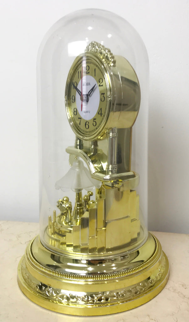 Vintage Huaba Quartz Dome Mantel Clock | Adelaide Clocks