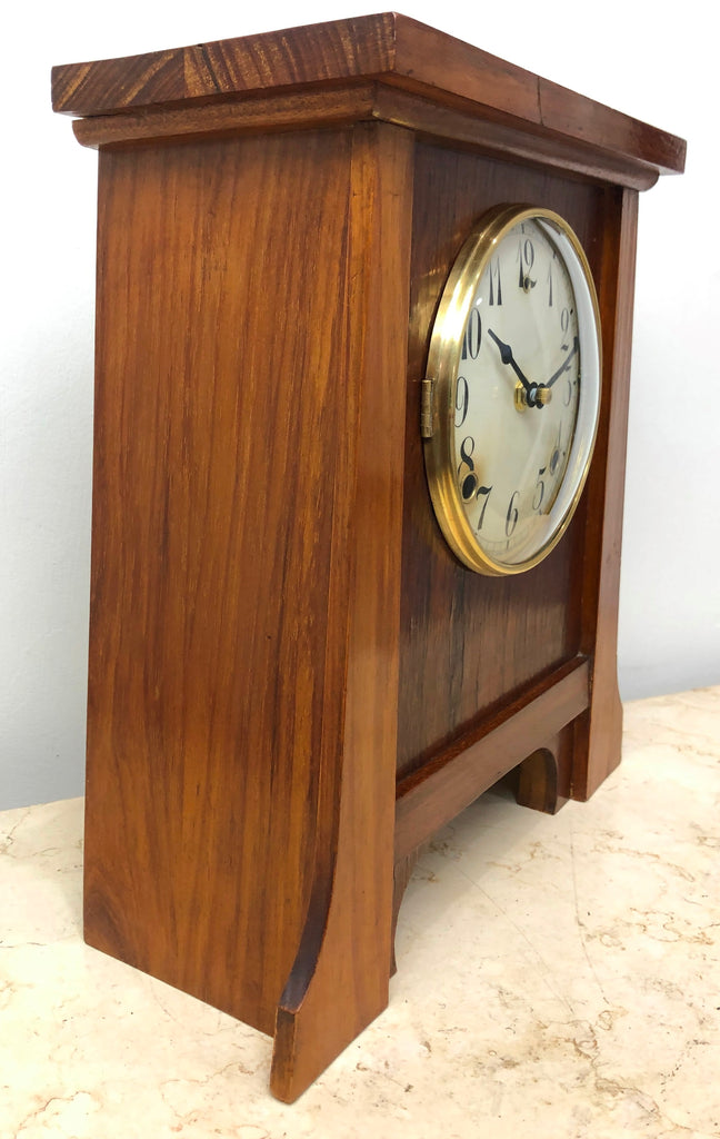 Original Antique USA Battery Mantel Clock | Adelaide Clocks