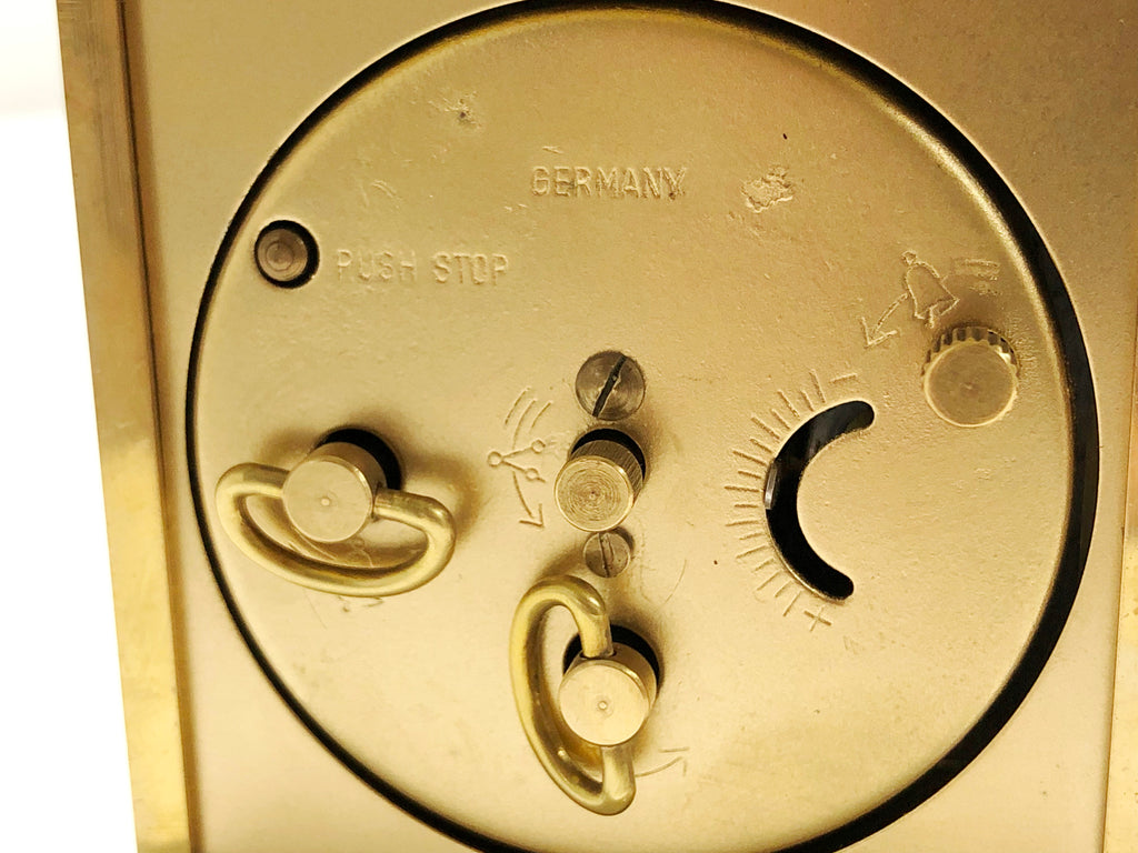 Vintage JERGER German Alarm Desk Clock | Adelaide Clocks