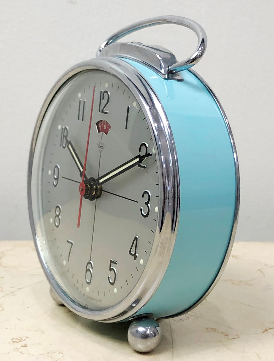 Vintage Shanghai China Alarm Desk Clock | Adelaide Clocks
