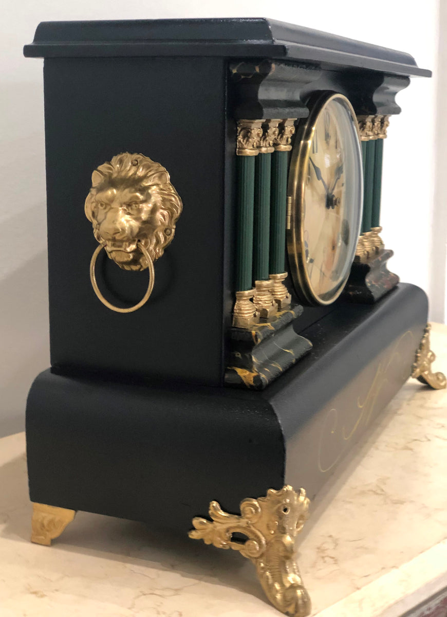 Antique Gilbert Mantel Clock | Adelaide Clocks