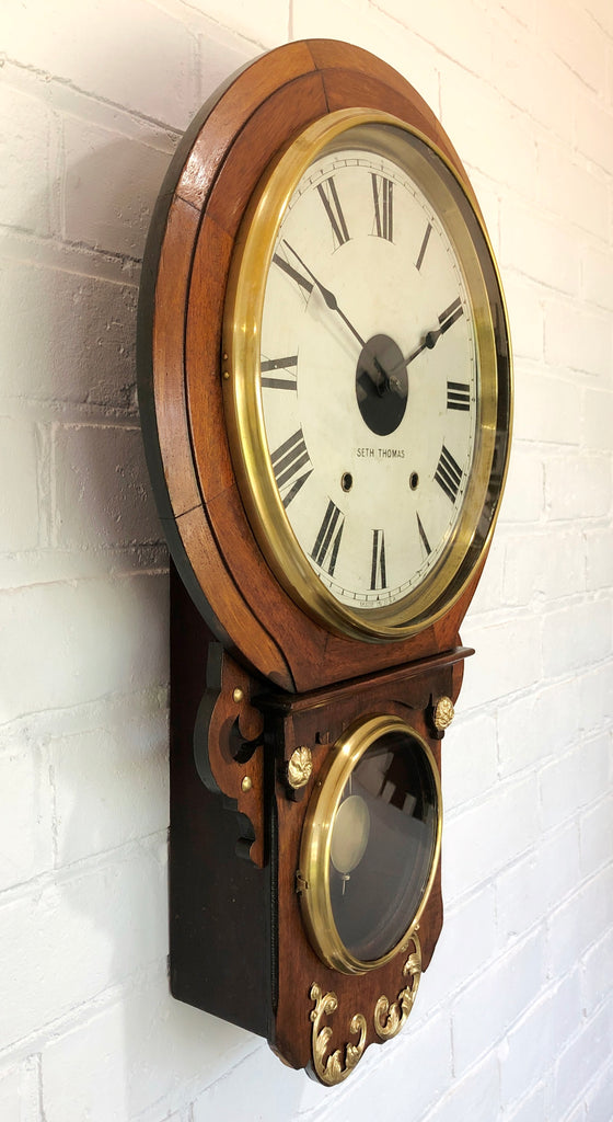 Original Antique Seth Thomas "RIO" Wall Clock | Adelaide Clocks