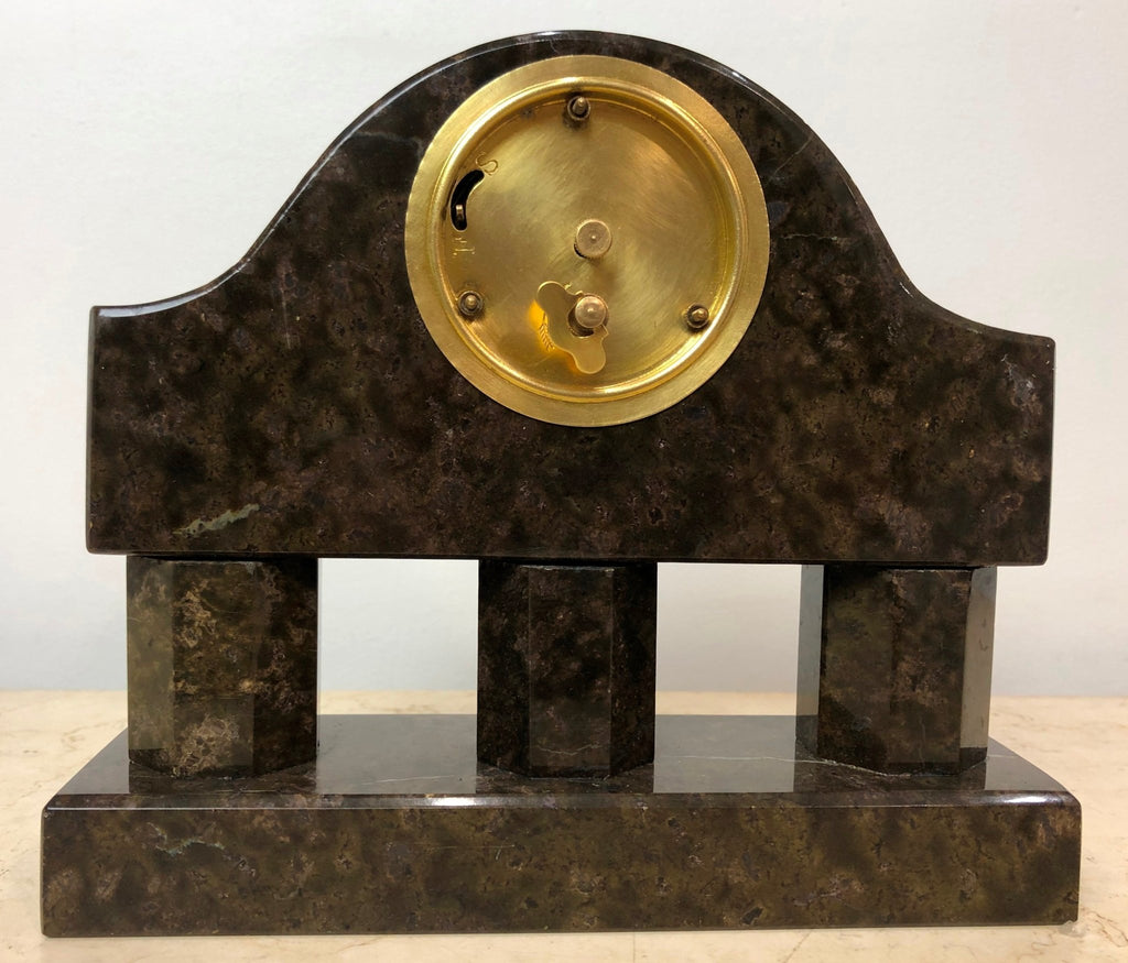 Vintage HAC Art Deco Marble Desk/Mantel Clock | Adelaide Clocks