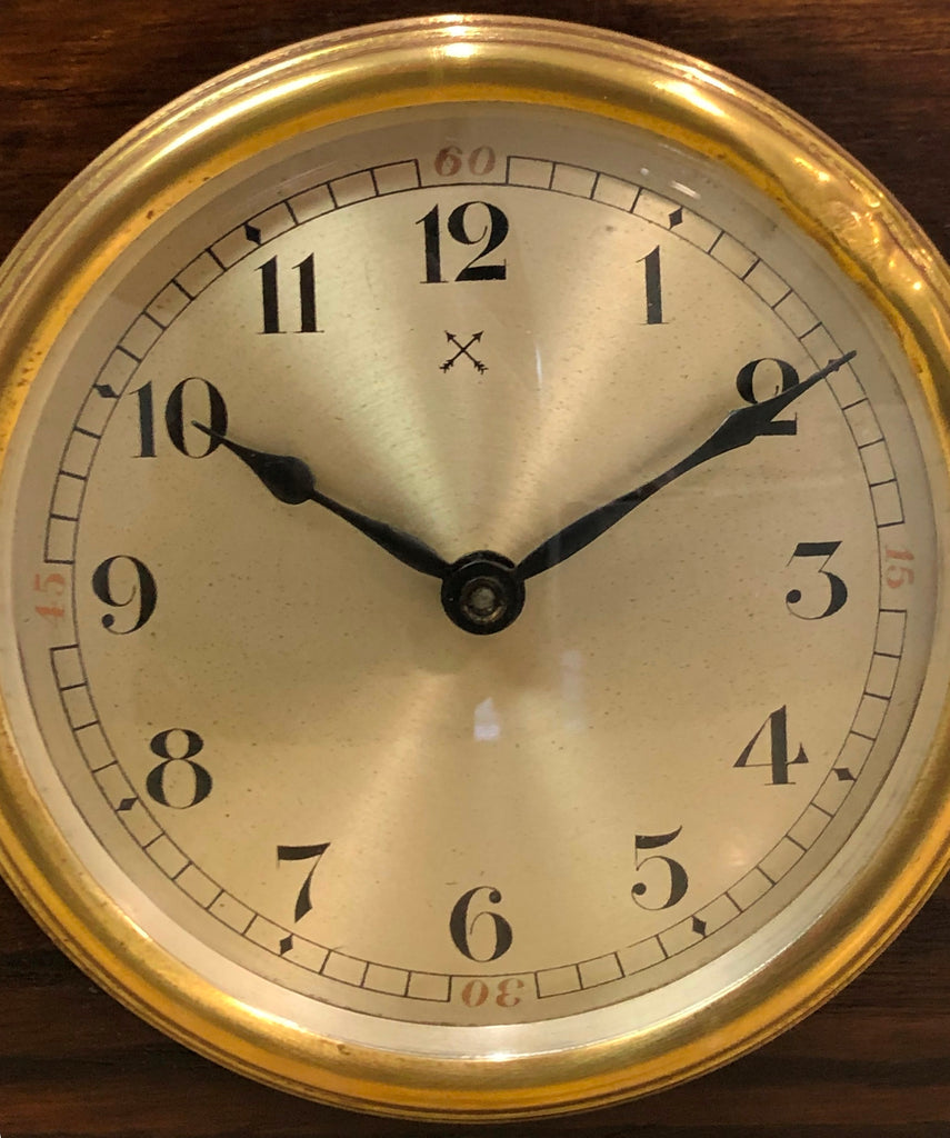 Vintage HAC Art Deco Silent Mantel Clock | Adelaide Clocks