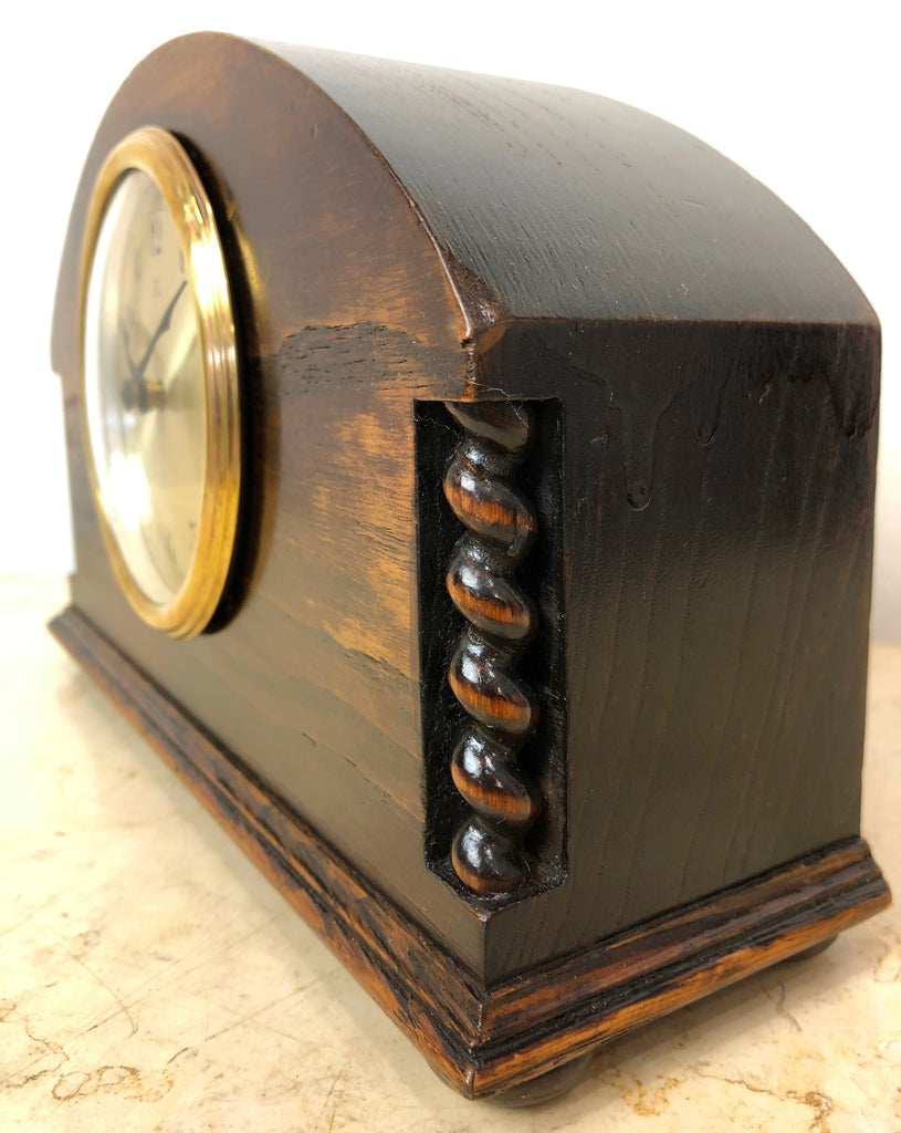 Vintage HAC Art Deco Silent Mantel Clock | Adelaide Clocks