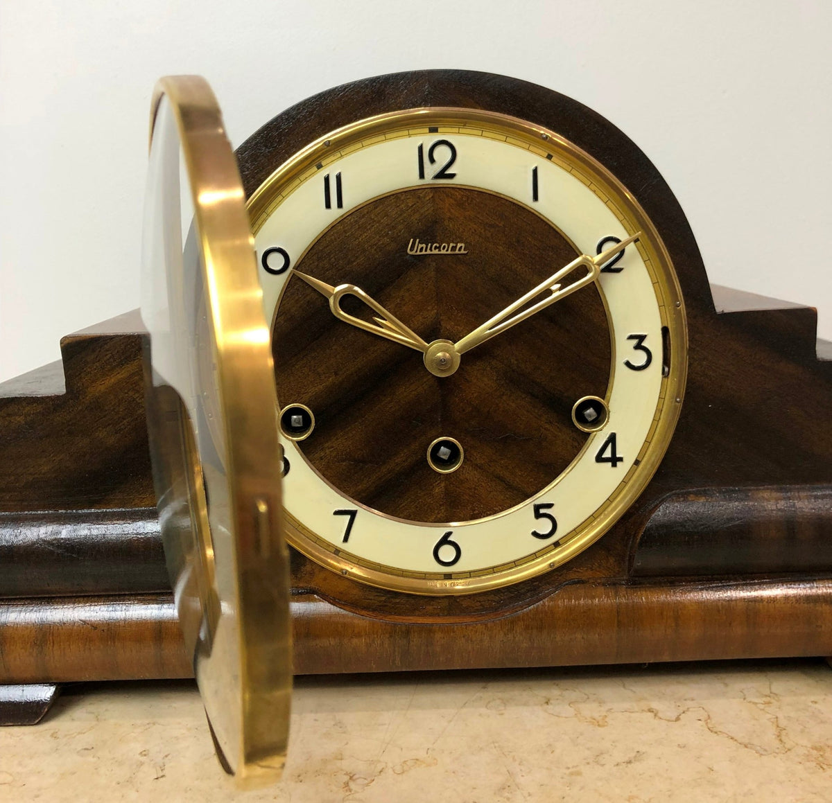 Vintage UNICORN Westminster Mantel Clock | Adelaide Clocks